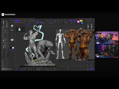 ZBrush Live with Stylus League with Mike and Bradley 2025