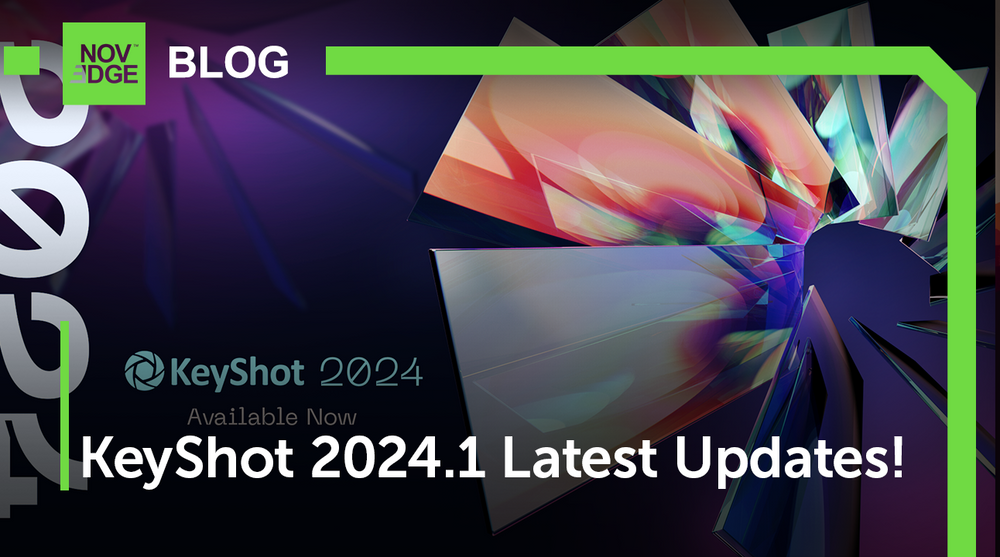 What's New in KeyShot 2024.1 : Ultra-Sharp Visuals and Enhanced Workfl