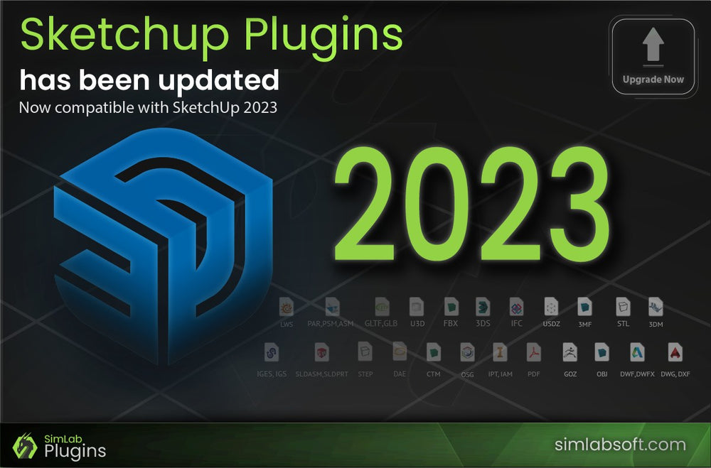 SimLab plugins for SketchUp 2023