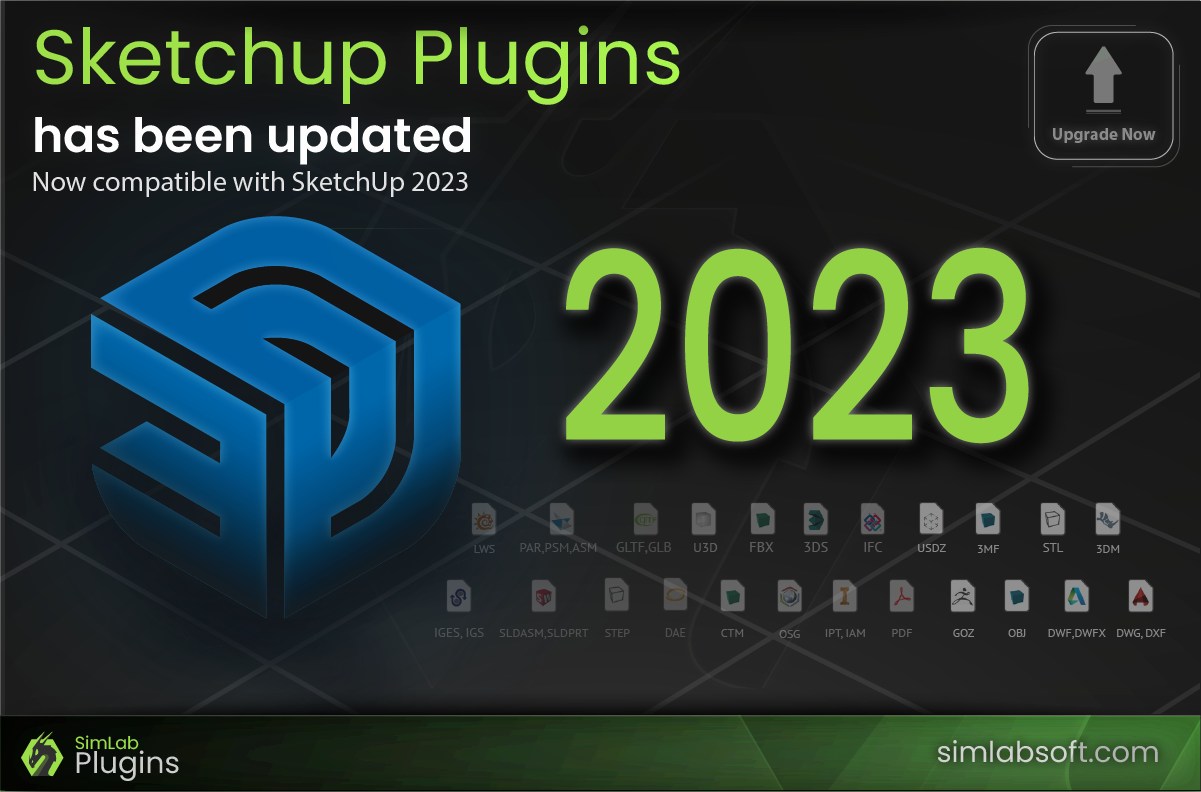 SimLab plugins for SketchUp 2023