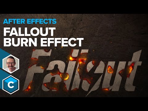 Fallout Burn Effect with After Effects and Continuum