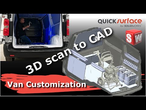 Van Customization with QUICKSURFACE | From 3D Scan to Perfect Fit