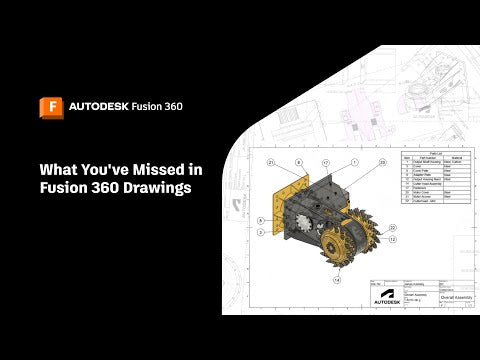 Have You Seen the New Fusion 360 Drawings Yet? | Autodesk Fusion 360