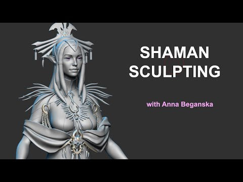 3D Character Art - Anna Beganska – ZBrush 2025