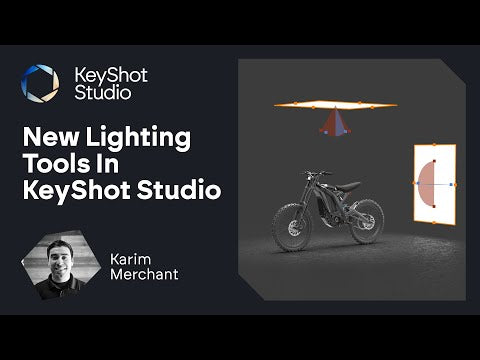 KeyShot Quick Tip - New Lighting Tools in KeyShot Studio