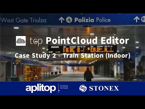 Aplitop-Stonex Case Study 2 - Train Station (Indoor)