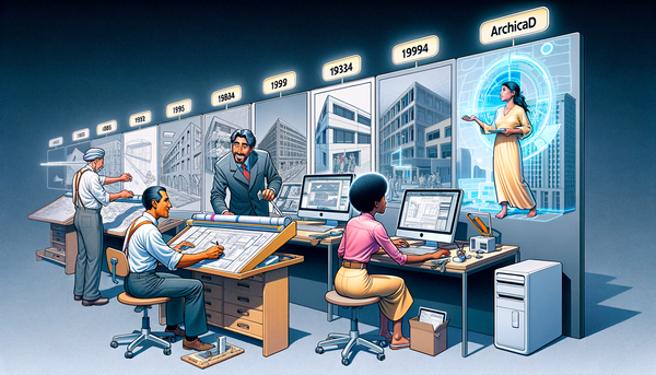 Design Software History: The Evolution of ArchiCAD: From Manual Drafti