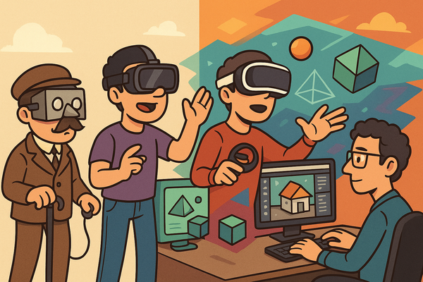 Design Software History: The Evolution of Immersive Virtual Environmen