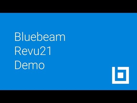 Bluebeam Revu21 Demo