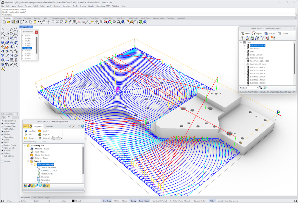 MecSoft Unveils RhinoCAM 2025 and VisualCAD/CAM 2025 with Enhanced Fea
