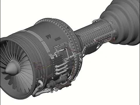 Jet engine animation created in Canvas Envision