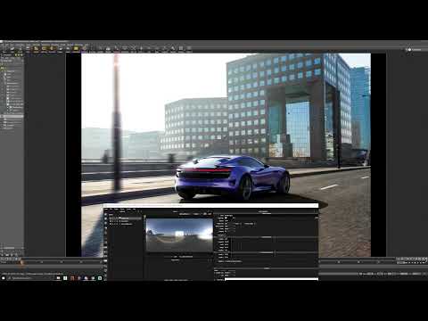 VRED Rendering Tutorial 07: Outdoor with HDR Light Studio
