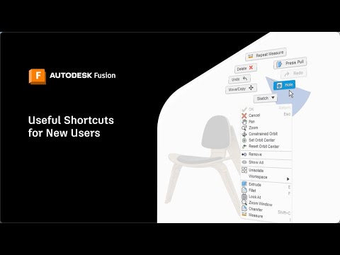 You Need These Useful Shortcuts If You Are New to Autodesk Fusion
