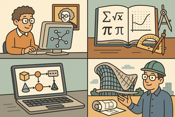 Design Software History: Computational Design Software: Origins, Mathe