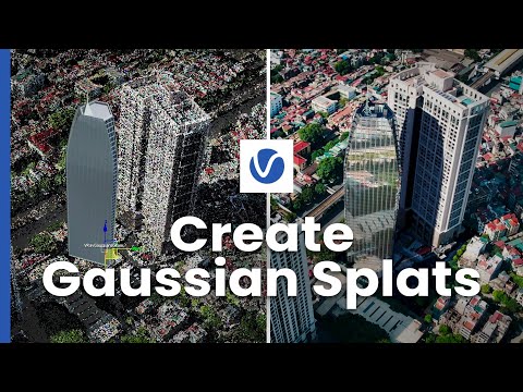 How to Create Gaussian Splats and Render Them with V-Ray