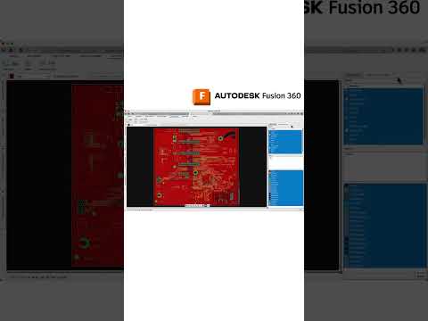 Rearrange Panels in Fusion 360 Electronics!