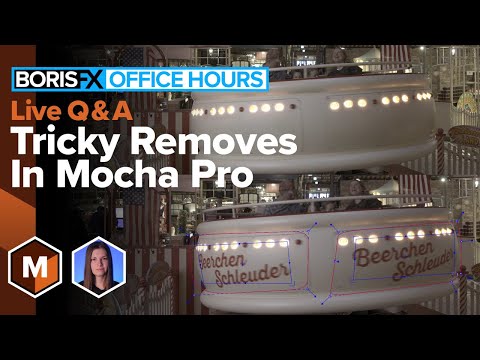 Office Hours 53 : Exploring Remove Module in Mocha Pro [Elizabeth Post