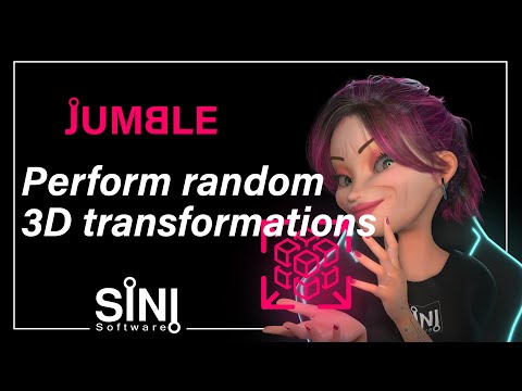 Randomly select and transform 3D geometry in 3ds Max with the Jumble p