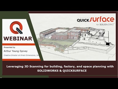 Webinar: 3D Scanning for Buildings, Factories, and Space Planning with