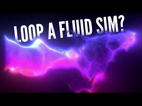 How To Loop A Trapcode Particular Fluid Simulation
