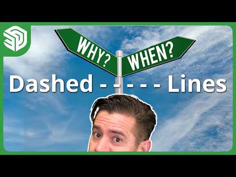Why and When of Dashed Lines