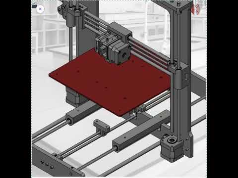 3D Printer Animation with Audio