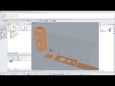 CAMJam #415 Cabinet Machining Automation Flat Panel Layout